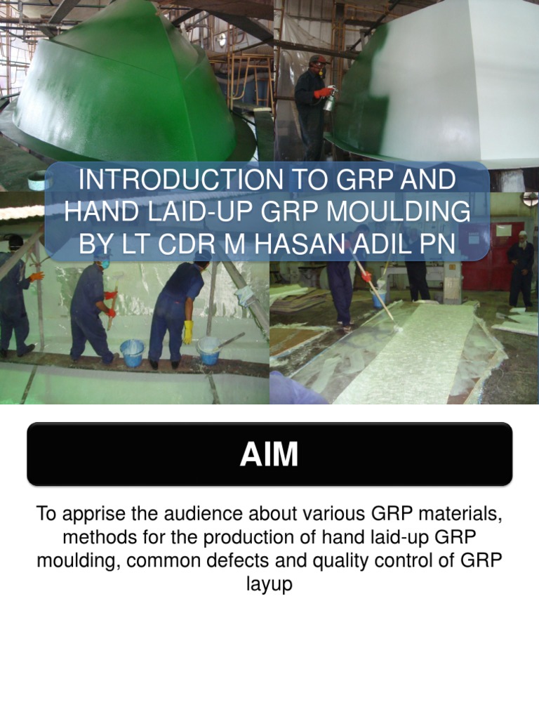 GRP Moulding: Techniques & Materials Guide | PDF | Fiberglass | Epoxy