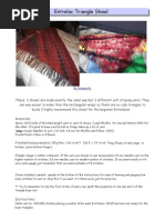 Entrelac Tutorial | PDF | Knitting | Basic Knitted Fabrics