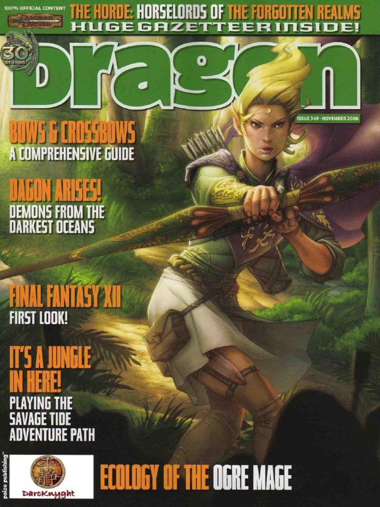 Dragon Magazine 349 PDF | PDF