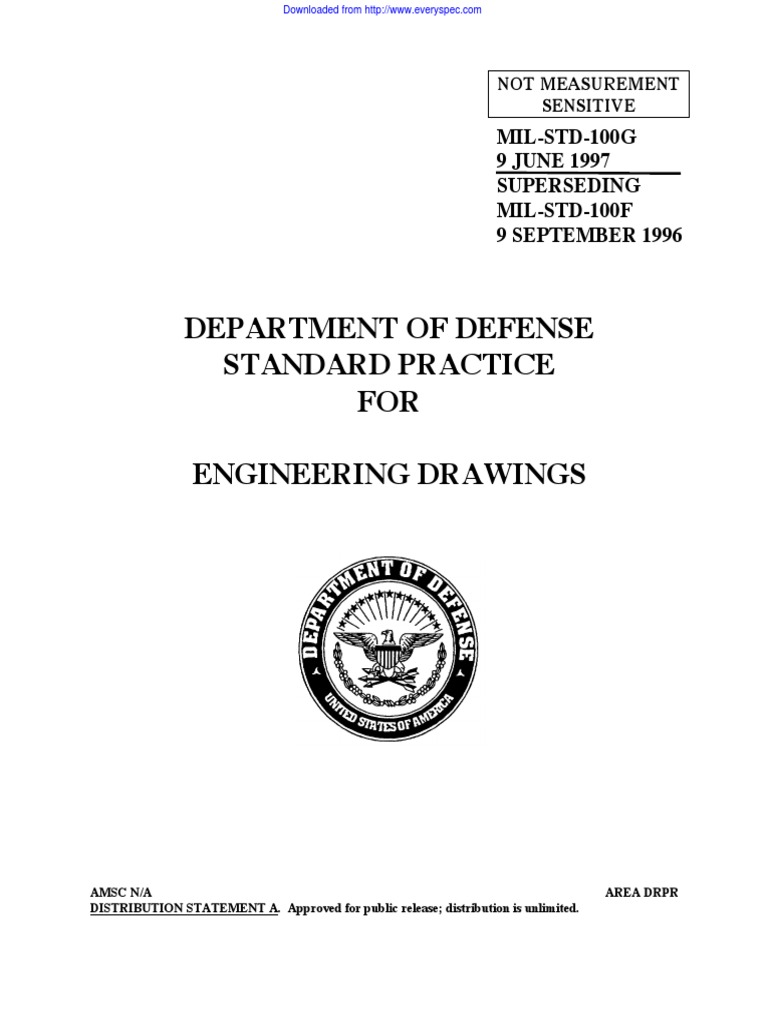 Mil STD 100g | PDF | Specification (Technical Standard) | International ...