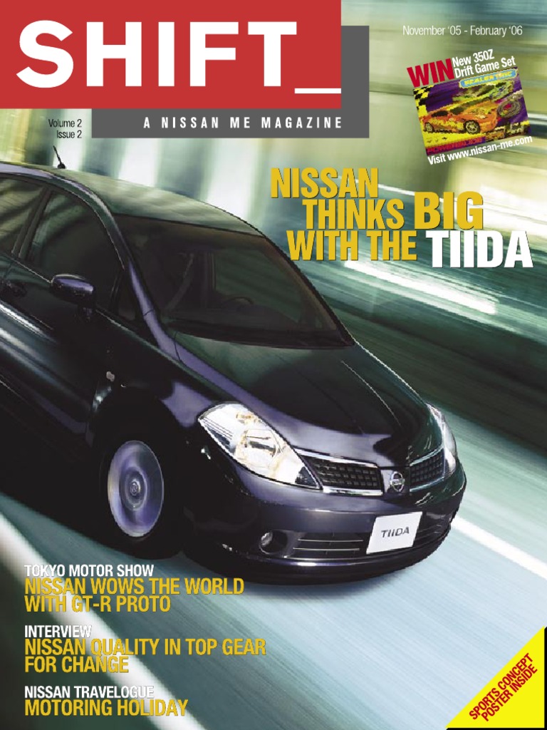 Nissan Shift Magazine Issue 2 Tilda | PDF | Compact Car | Oman