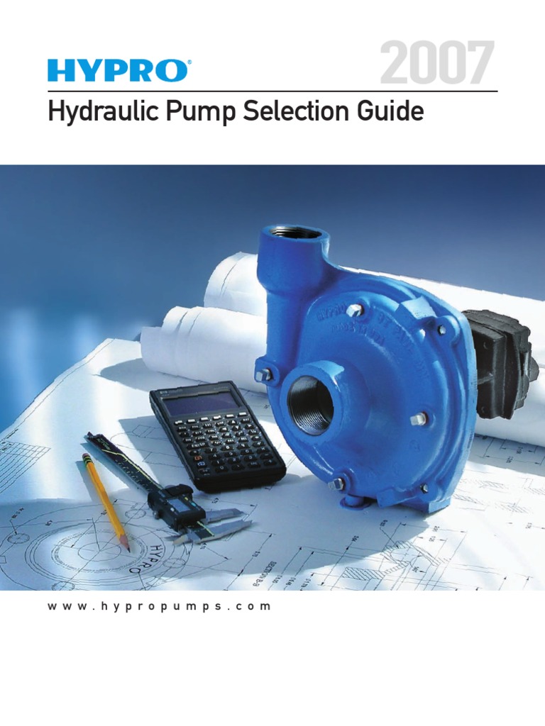 Hydraulic Pump Selection Guide | PDF | Pump | Liquids