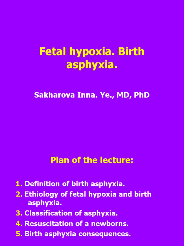 Birth Asphyxia | Childbirth | Hypoxia (Medical)