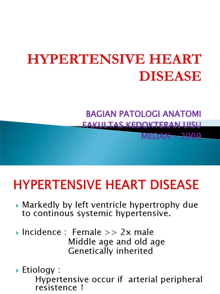 Hypertensive Heart Disease | Atherosclerosis | Artery