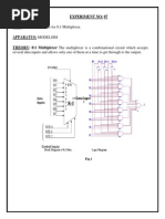 VHDL Code For 1 To 4 Demux | PDF | Vhdl | Electronic Circuits