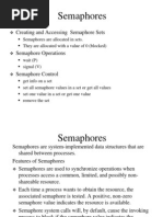 Defining Semaphores | PDF | Concurrency (Computer Science) | Concurrent Computing