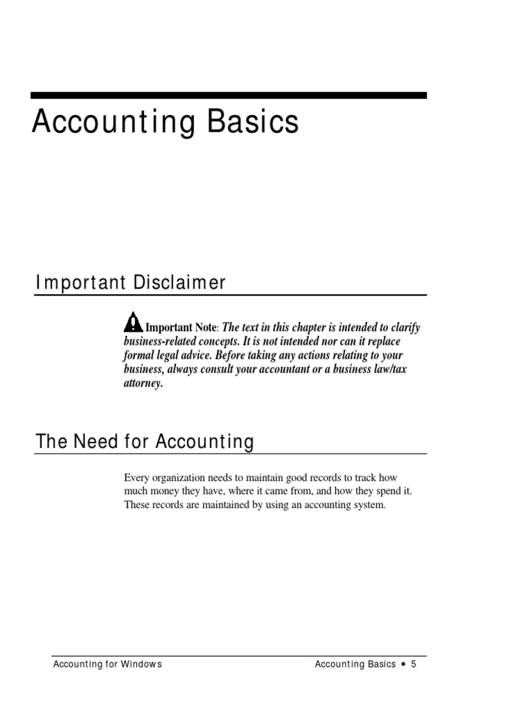 Accounting Basics | PDF | S Corporation | Debits And Credits