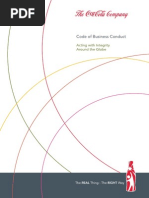 English Pepsico Global Code of Conduct Booklet-1 | PDF | Regulatory ...