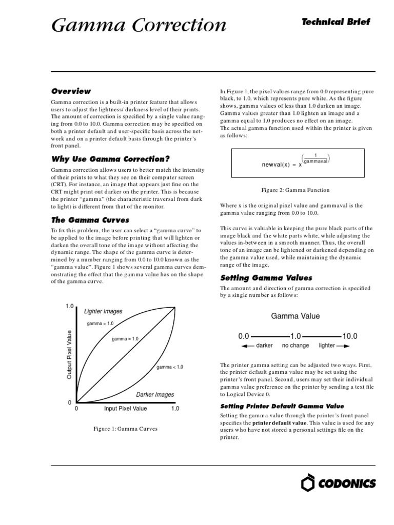 gamma.pdf | Printer (Computing) | Areas Of Computer Science