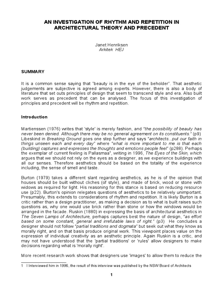 Repetition Rhythm Small | PDF | Aesthetics | Design