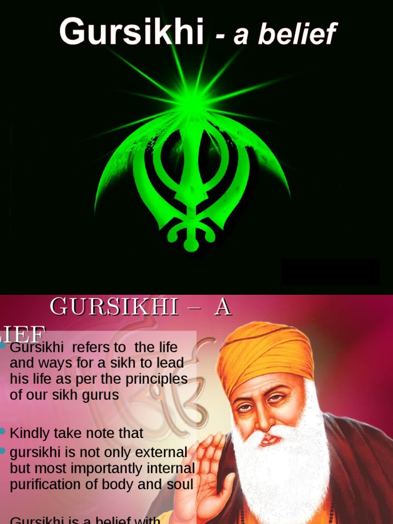 GURSIKHI – A BELIEF | Sikh | Asian Ethnic Religion