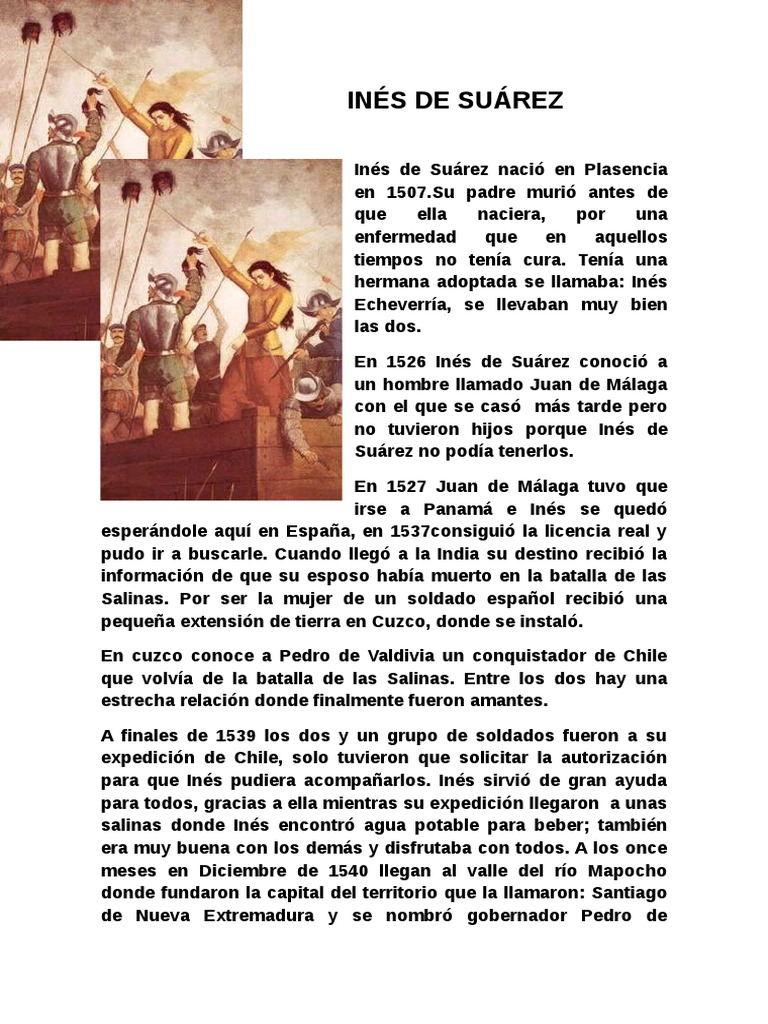 INÉS DE SUAREZ