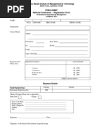 Procedure For Induction Registration | PDF