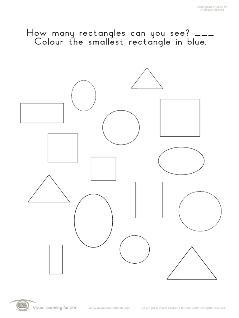 Count Basic Shapes | PDF