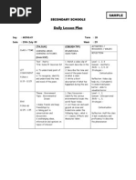 Lesson Plan Template CELTA | PDF