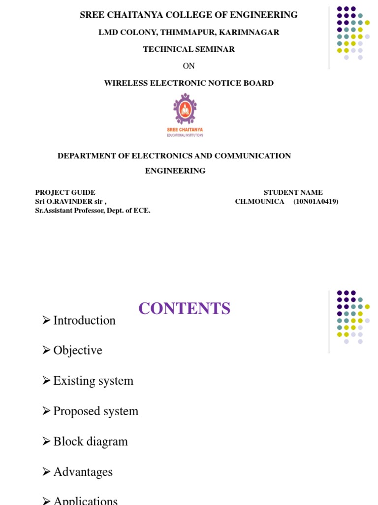 Sree Chaitanya College of Engineering: LMD Colony, Thimmapur ...