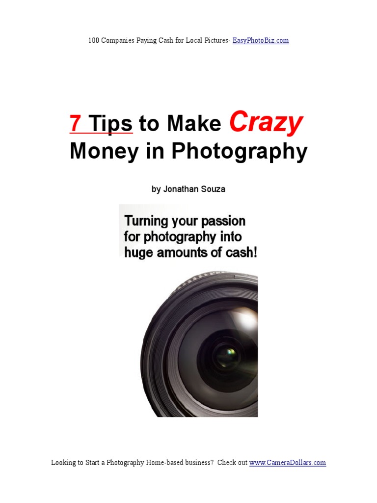 Cash for Local Photography Tips | PDF | Career & Growth