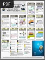 Calendario 2016 2017 PDF | PDF | Calendario | Educación Secundaria