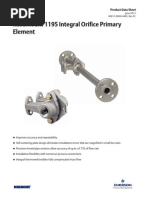 Rosemount 1495 Orifice Plate Guide | PDF | Pipe (Fluid Conveyance ...