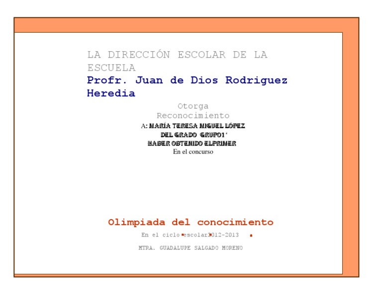 Diploma Machote | PDF