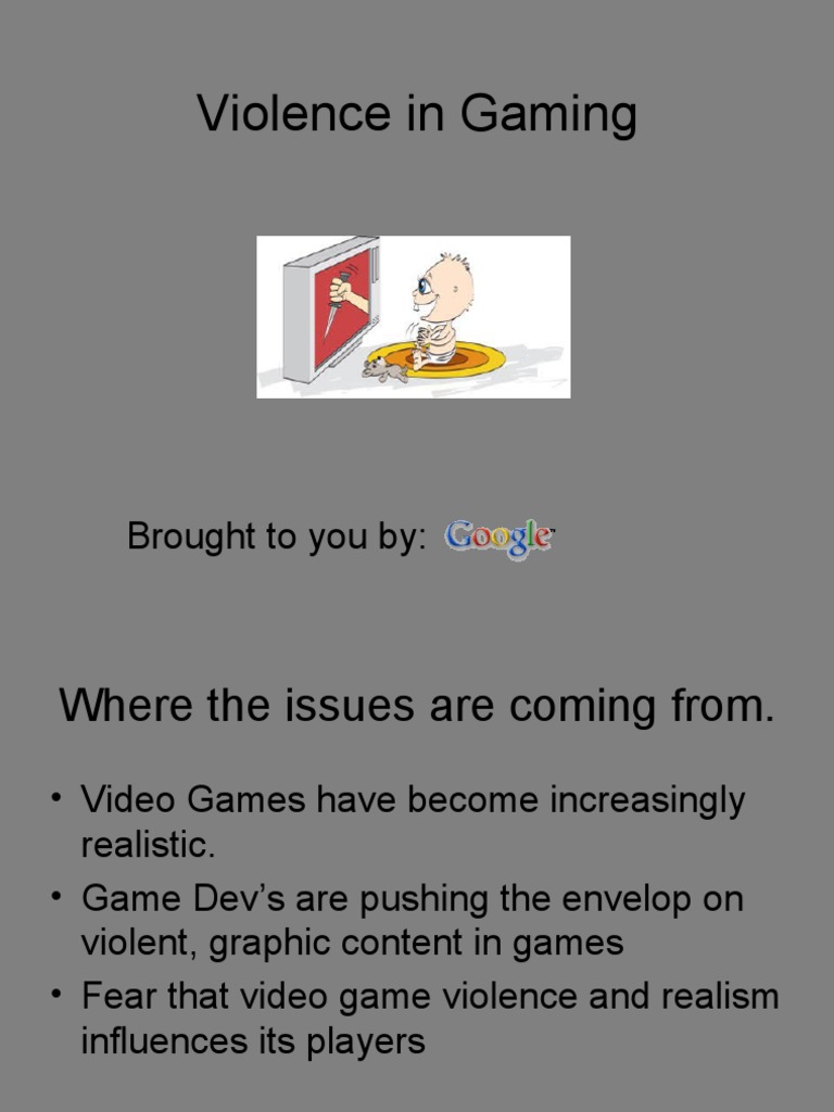 Understanding Violence in Video Games | PDF | Violence | Video Games