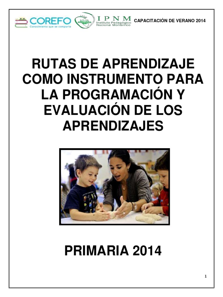 Rutas de Aprendizaje Como Instrumentos para La Programación y ...