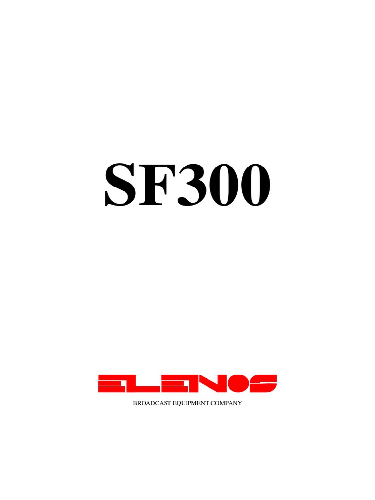 SF300UK | PDF | Amplifier | Power Supply