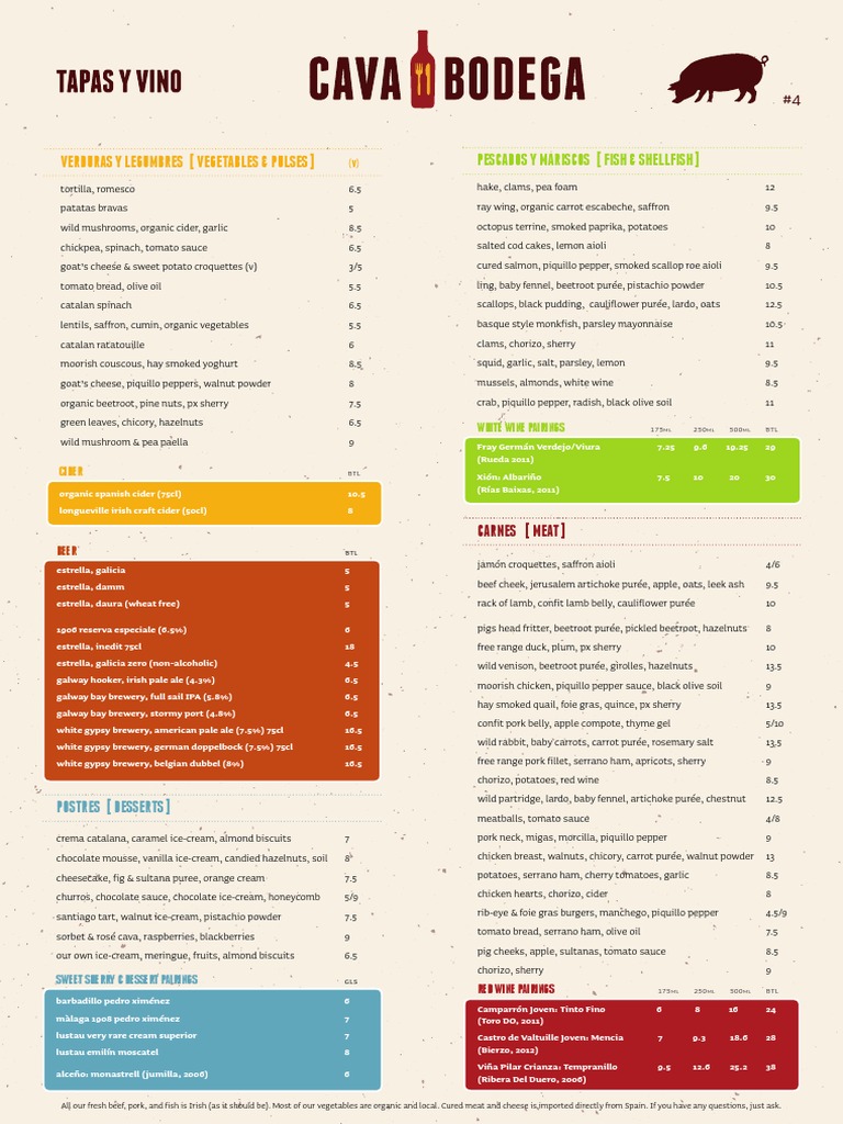 Cavamenuweb | PDF | Foods | Cuisine