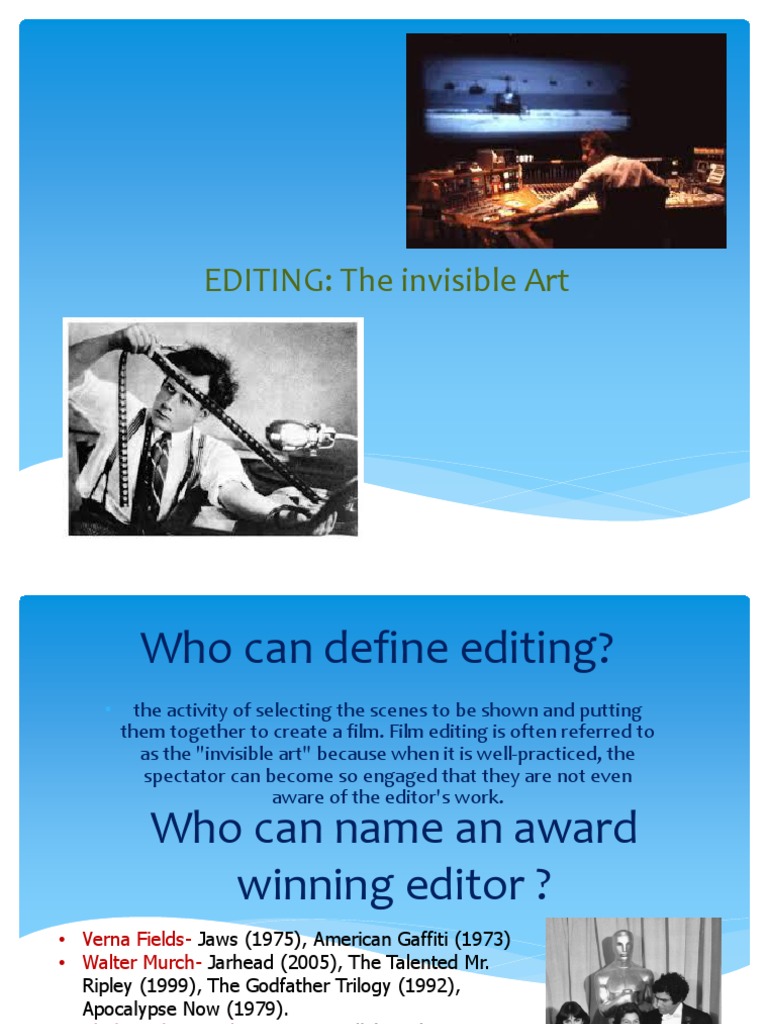 AS Editing Lesson | PDF | Leisure