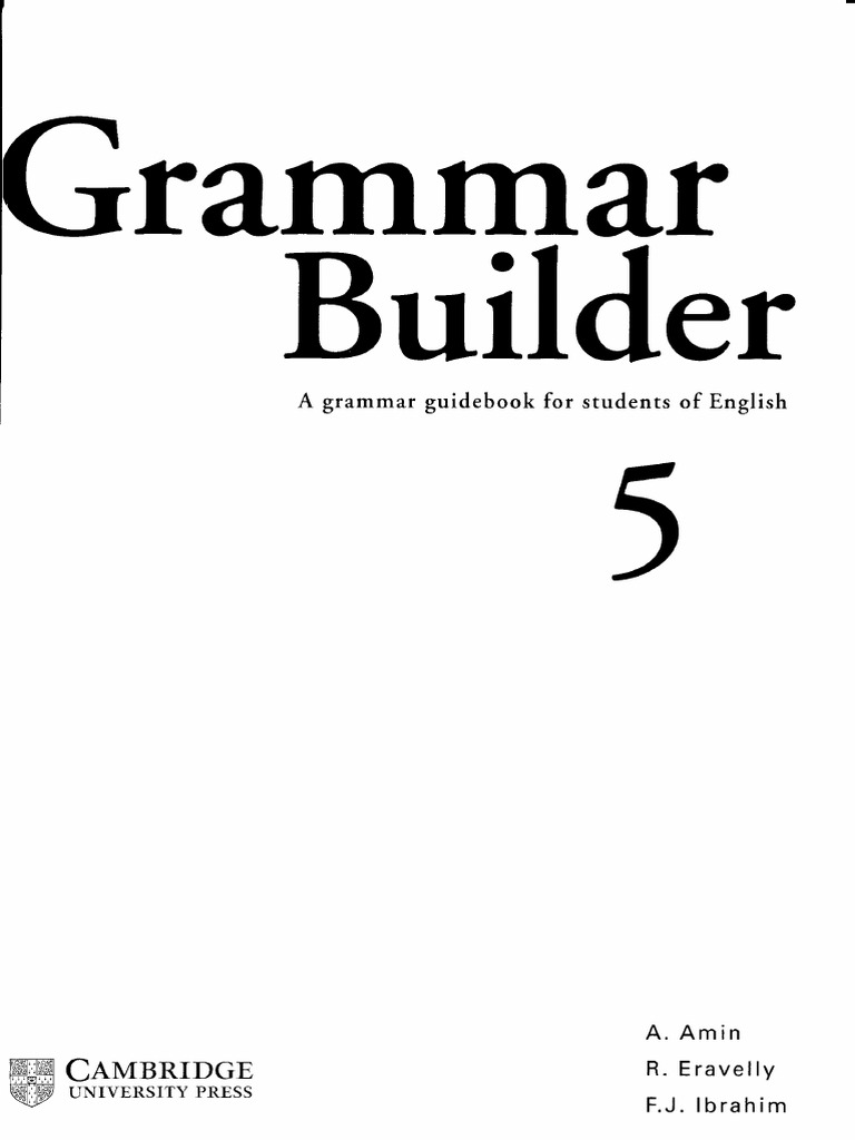 Grammar Builder 5 | PDF | Verb | Phrase