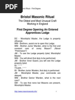 The Royal Arch Exaltation Ceremony | PDF | Freemasonry | Masonic Lodge