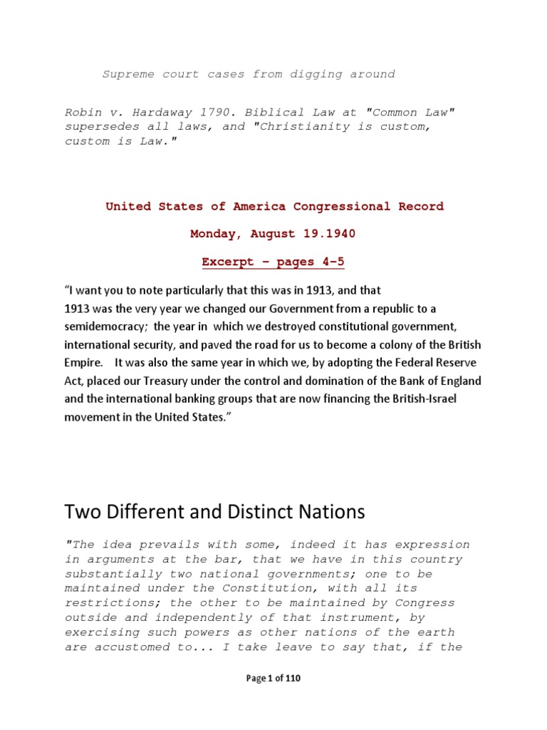 Supreme Court Cases | PDF | U.S. State | Supreme Court Of The United States