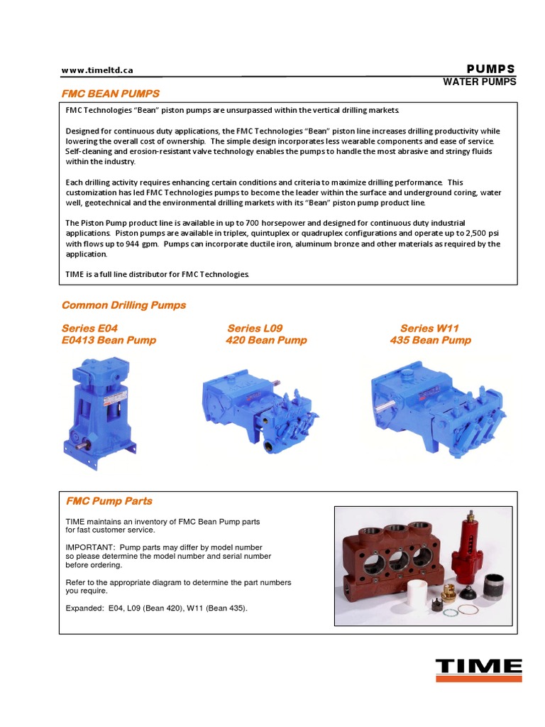 TIME Pumps | PDF | Pump | Valve
