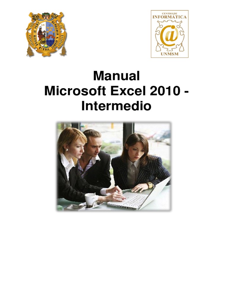 Manual de Excel 2010 - Intermedio PDF | PDF | Hoja de cálculo ... Manual de Excel 2010 - Intermedio PDF | PDF | Hoja de cálculo ...