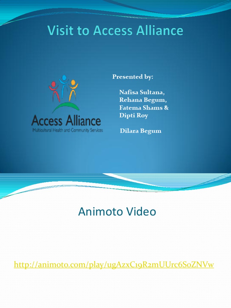 Visit To Access Alliance | PDF | Health Care | Lgbt