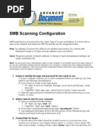 SMB Scan Setup for Ricoh Printers | PDF | Authentication | Password