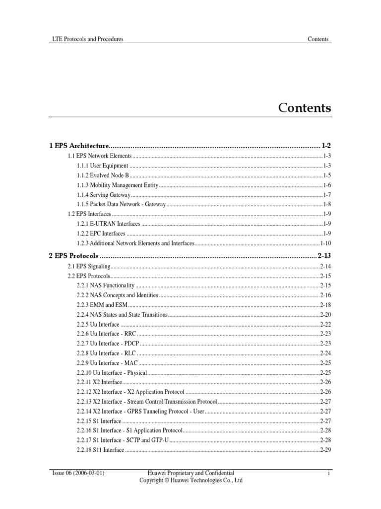 Microsoft Word - 6. OEA000201 LTE Protocols and Procedures ISSUE 1 ...