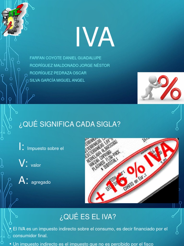 Guía del IVA: Conceptos y Ejemplos | PDF | Impuesto al valor agregado ...