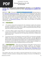 01 - RA 9513 - Renewable Energy Act of 2008 | PDF | Technology ...