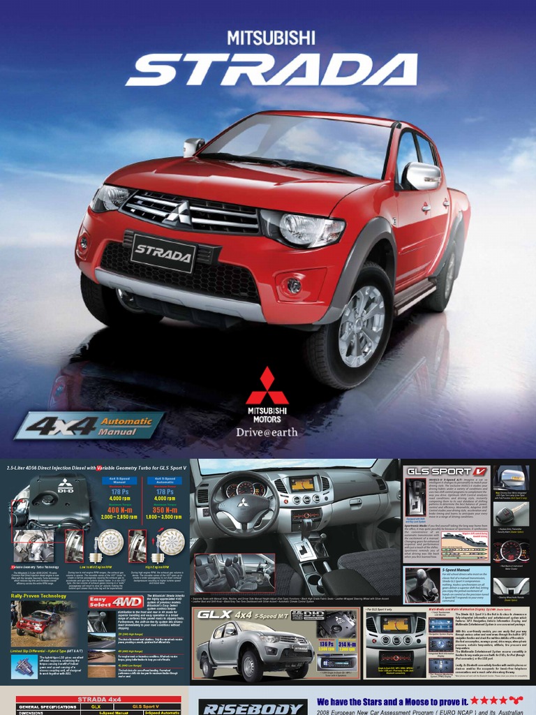 Brochure Mitsubishi Strada | PDF