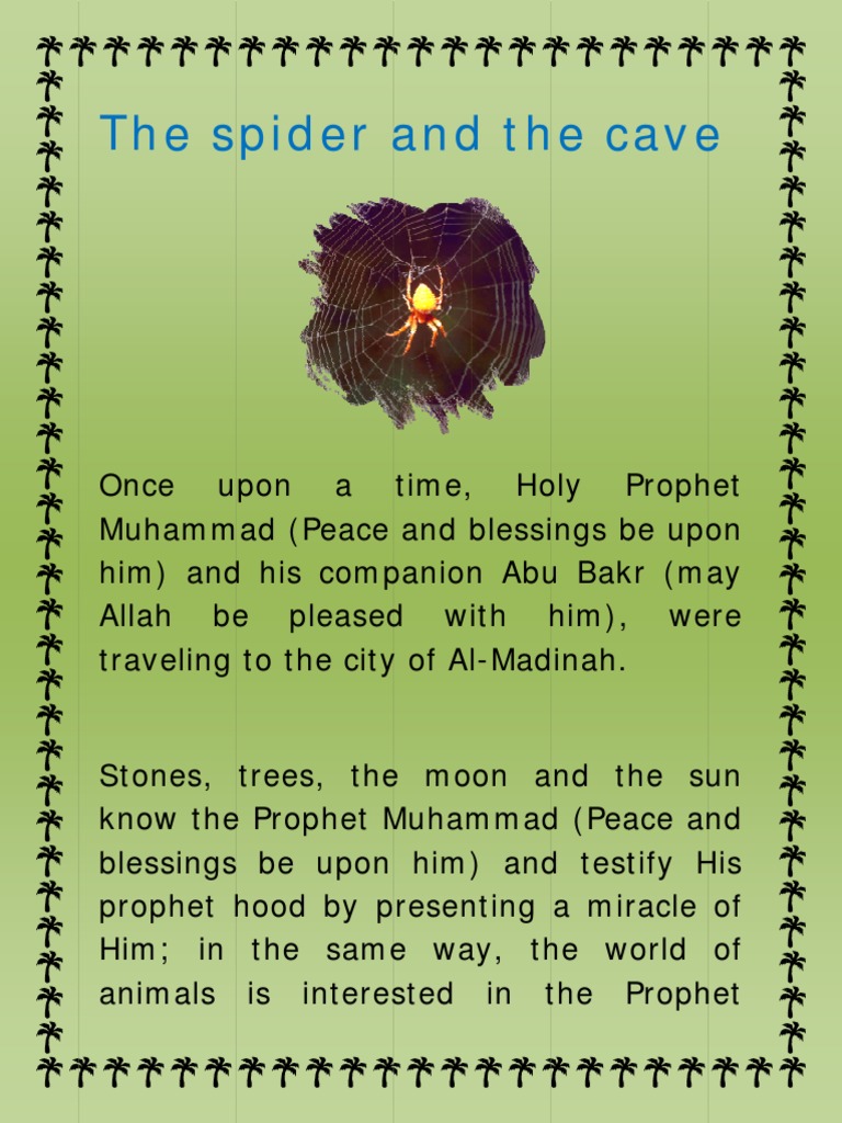 The Pigeon and Spider of The Cave - Quran Learning For Kids | PDF ...