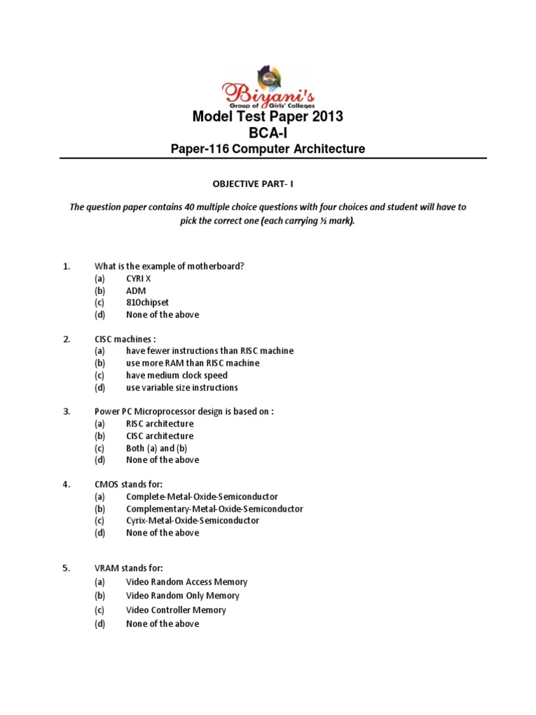 Computer Architecture | PDF | Instruction Set | Computer Data Storage