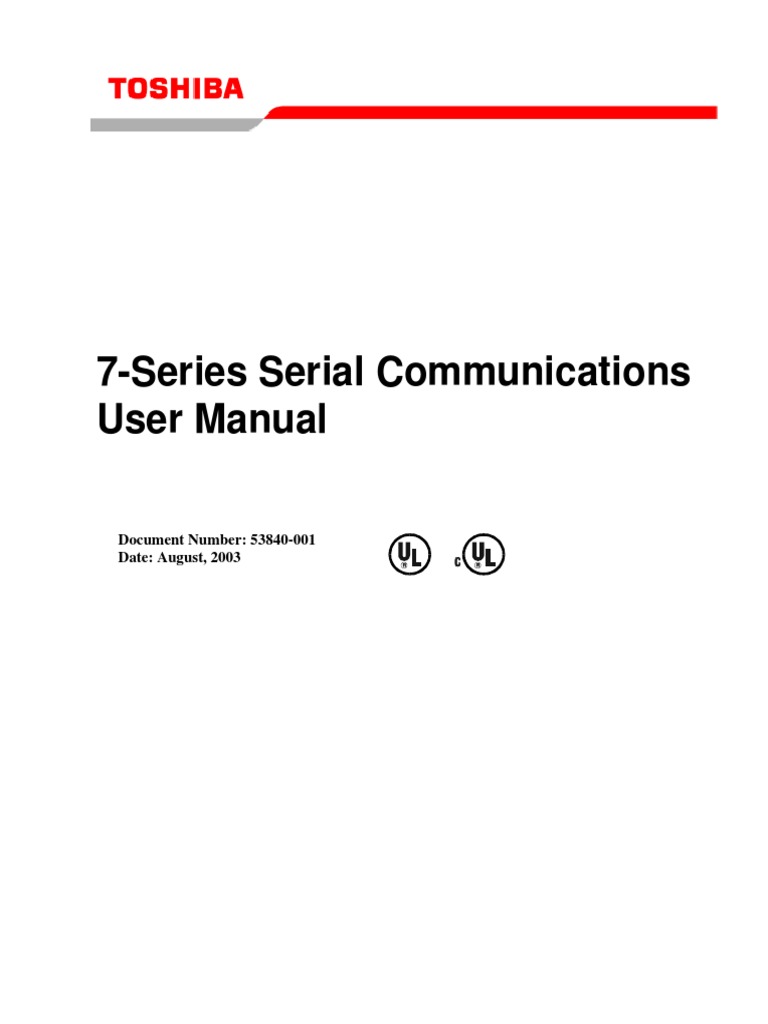 G7 Serial Communications Manual | PDF | Digital Electronics ...
