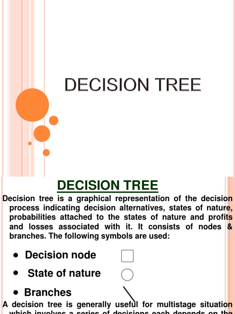 Decision Tree Emv Decision Making Under Risk Multistage Decision