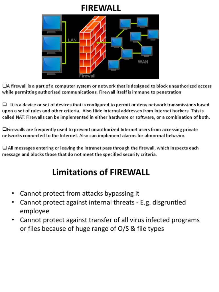 Firewalls | PDF | Firewall (Computing) | Network Packet