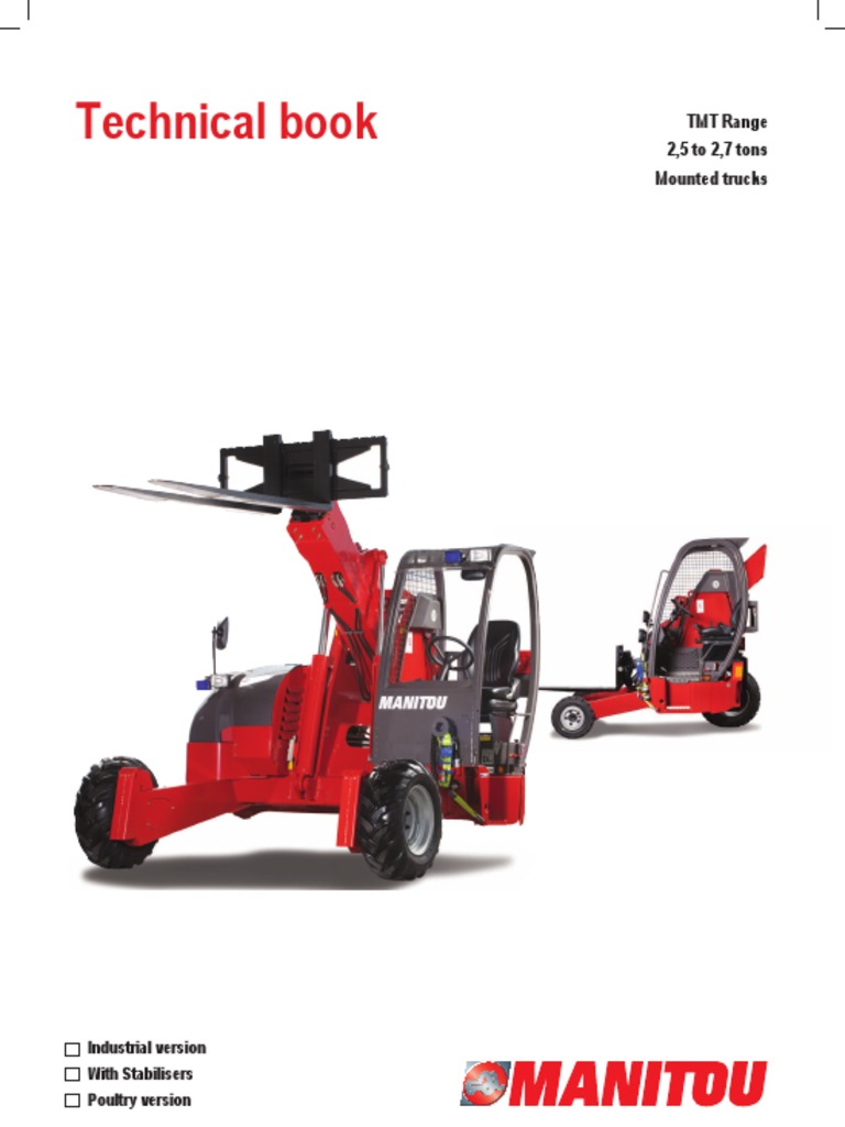 Manitou TMT (EN) Datasheets | PDF | Engineering Tolerance | Vehicles