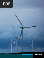 Vestas V90 3MW | PDF | Wind Turbine | Transformer