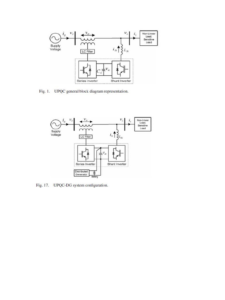 Upqc Block Diagram | PDF | Electrical Grid | Smart Grid