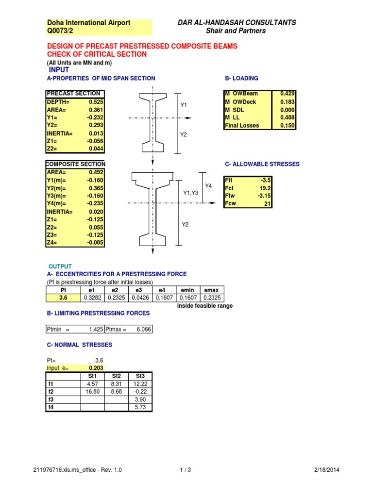 Prestressed Precast1 | PDF | Prestressed Concrete | Strength Of Materials