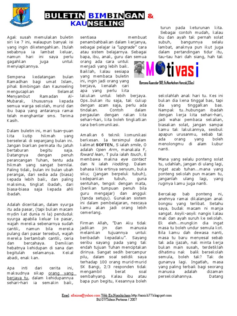 Contoh Buletin | PDF